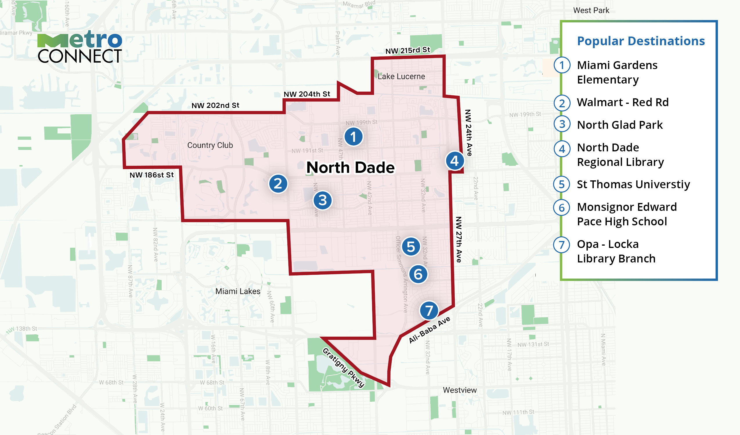 MetroConnect | Free public transit shared rides in Miami-Dade County